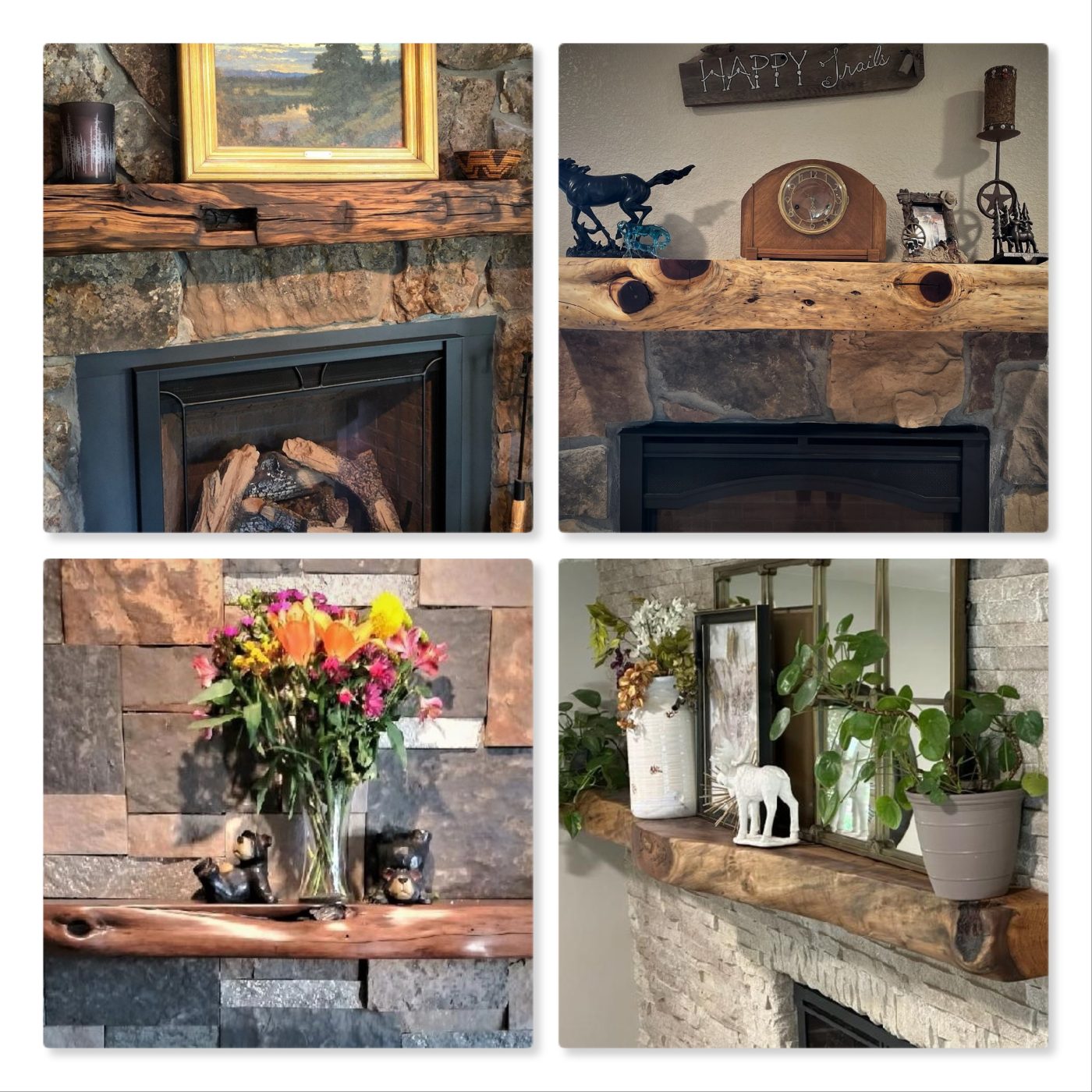 Mantels - Colorado Wood & Metal